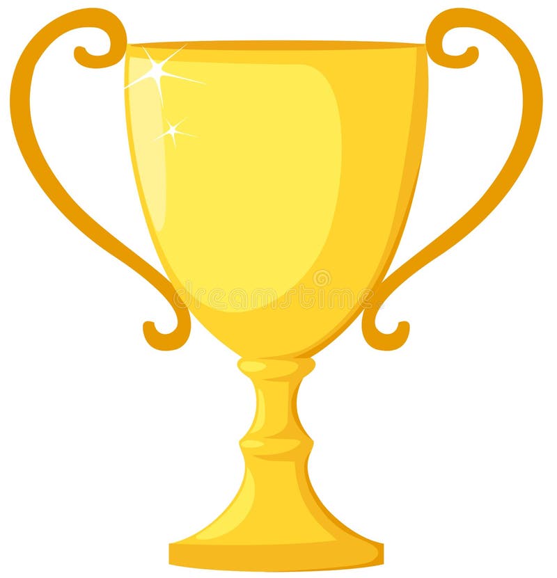 Trofee vector illustratie. Illustration of spel, één - 20929410