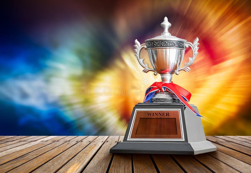 Trofeo del vincitore fotografia stock. Immagine di trofeo - 63228150