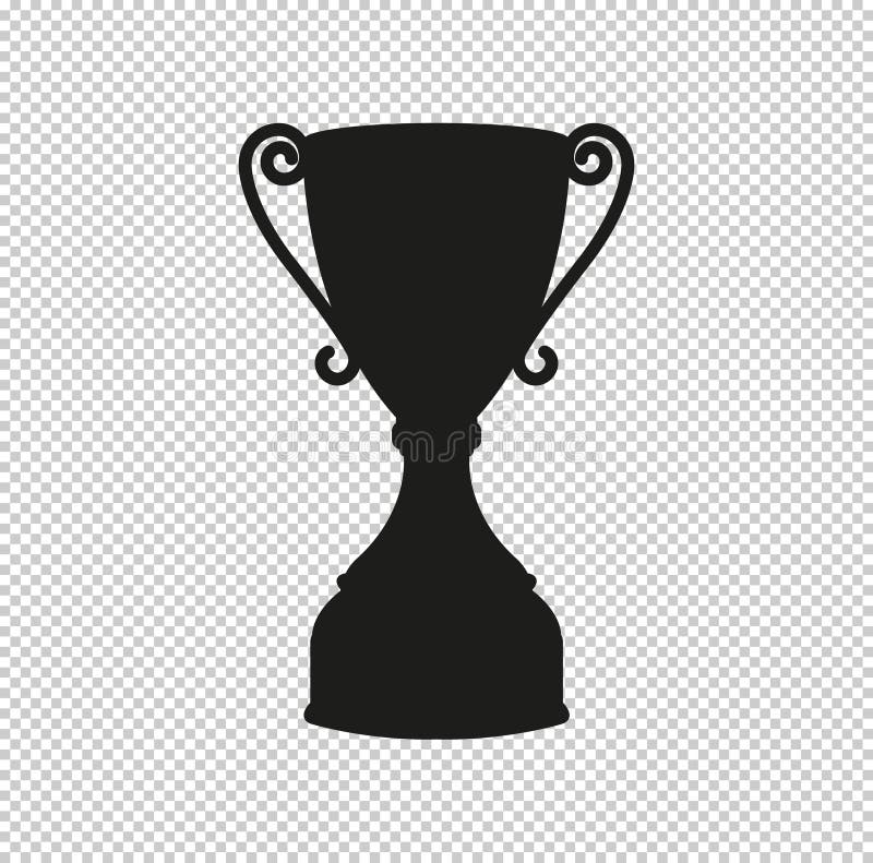 Trofeo - Icono Negro Del Vector Ilustración del Vector - Ilustración de ...