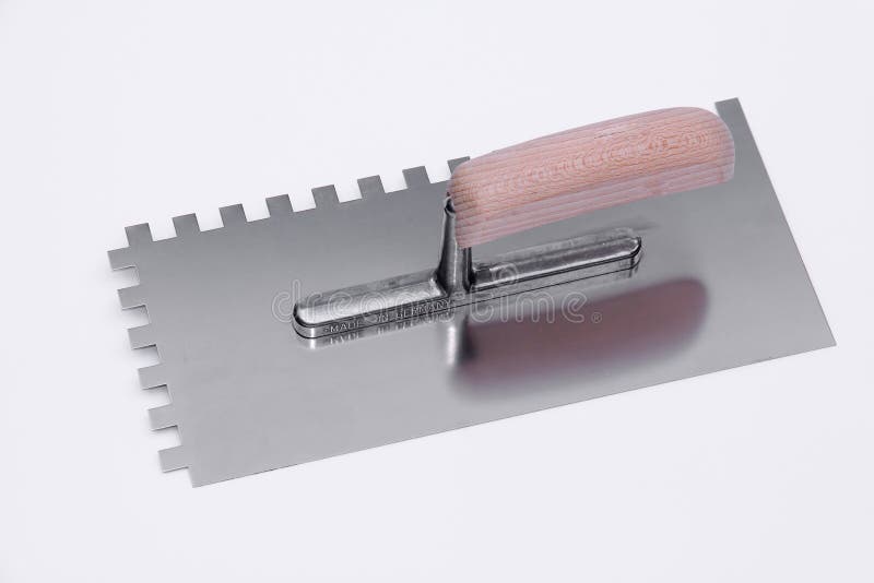 Troffel stock foto. Image of voorwerp, verbetering, metaal - 10653650