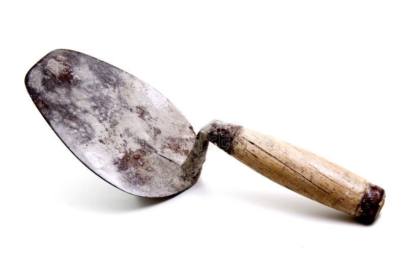 Troffel stock afbeelding. Image of huis, apparatuur, geïsoleerd - 24774143