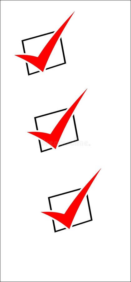 Trois Traits De Repère Sur Le Livre Blanc Illustration de Vecteur ...