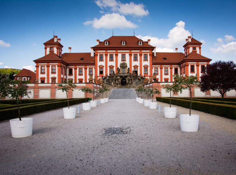Troja castle in Prague stock image. Image of ancient - 39957035