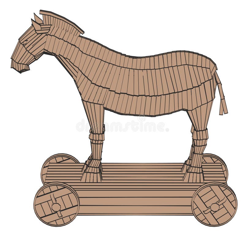Troyan Horse Stock Illustrations – 41 Troyan Horse Stock Illustrations ...
