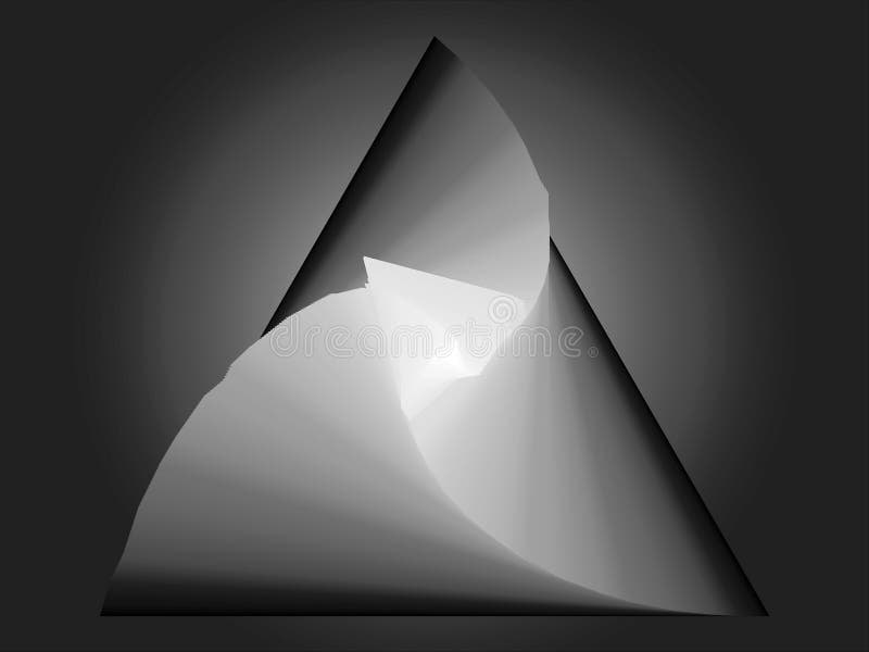 A Graphic Showing an Object Obtained As a Result of a Triangle ...