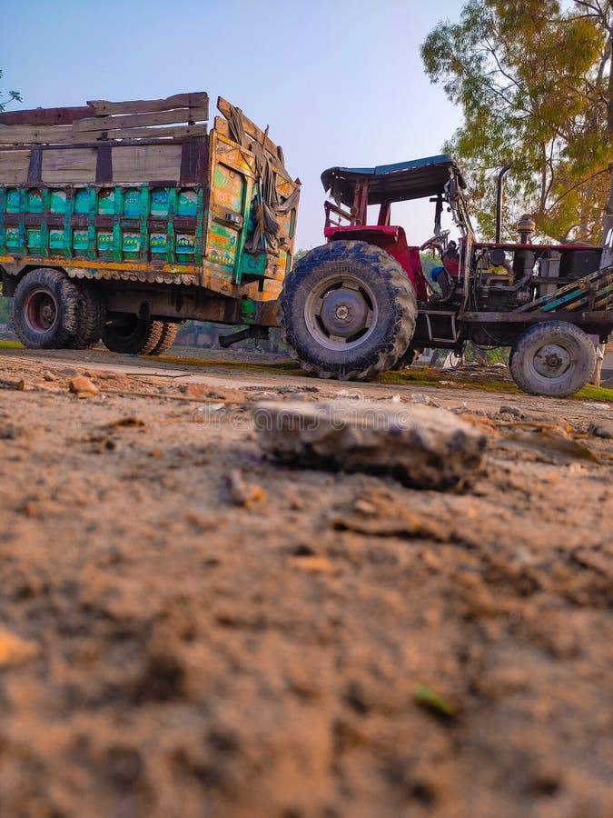 Troli and Tractor editorial photo. Image of tractor - 225514546