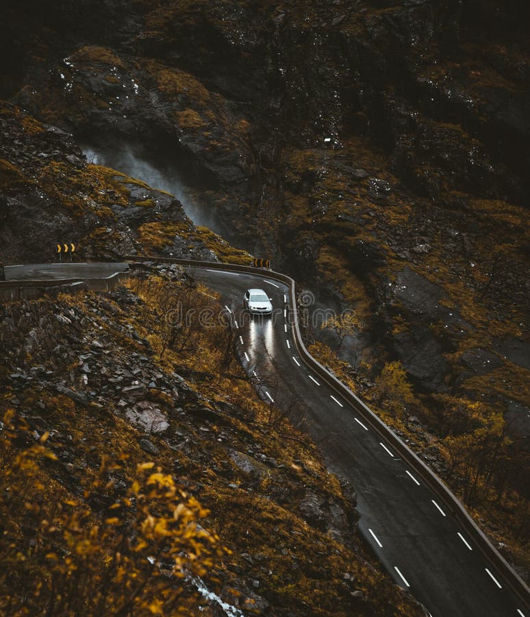 The Troll Road Area stock photo. Image of north, outdoor - 128826282