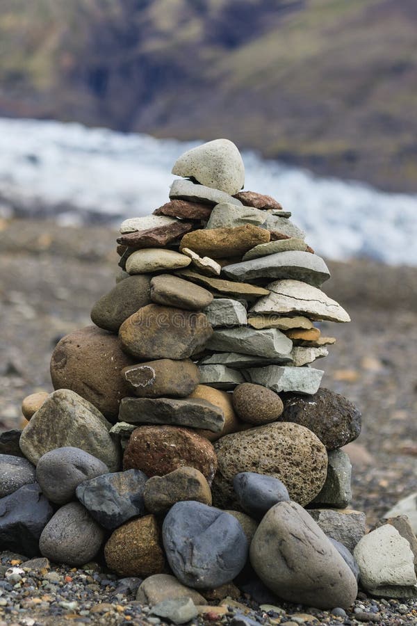 Stone Troll Statue in Fossatun in Iceland Stock Image - Image of ...