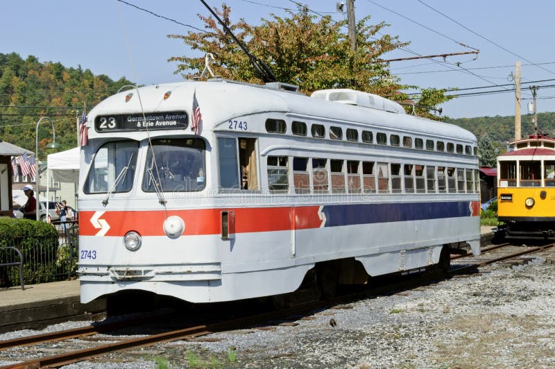 Trolley editorial photography. Image of ride, pennsylvania - 21582892