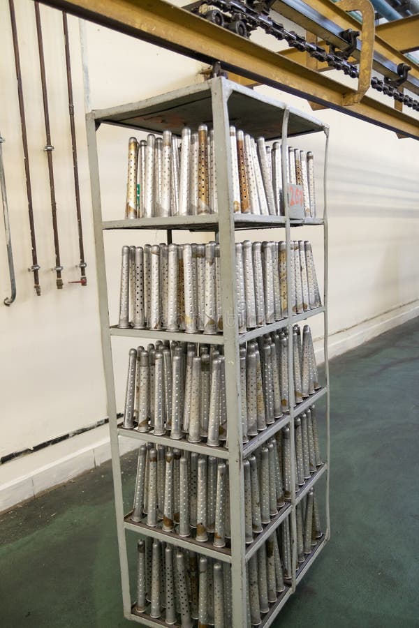 Trolley,Flax Processing Plant, Fabric Production. Flax is Produced ...