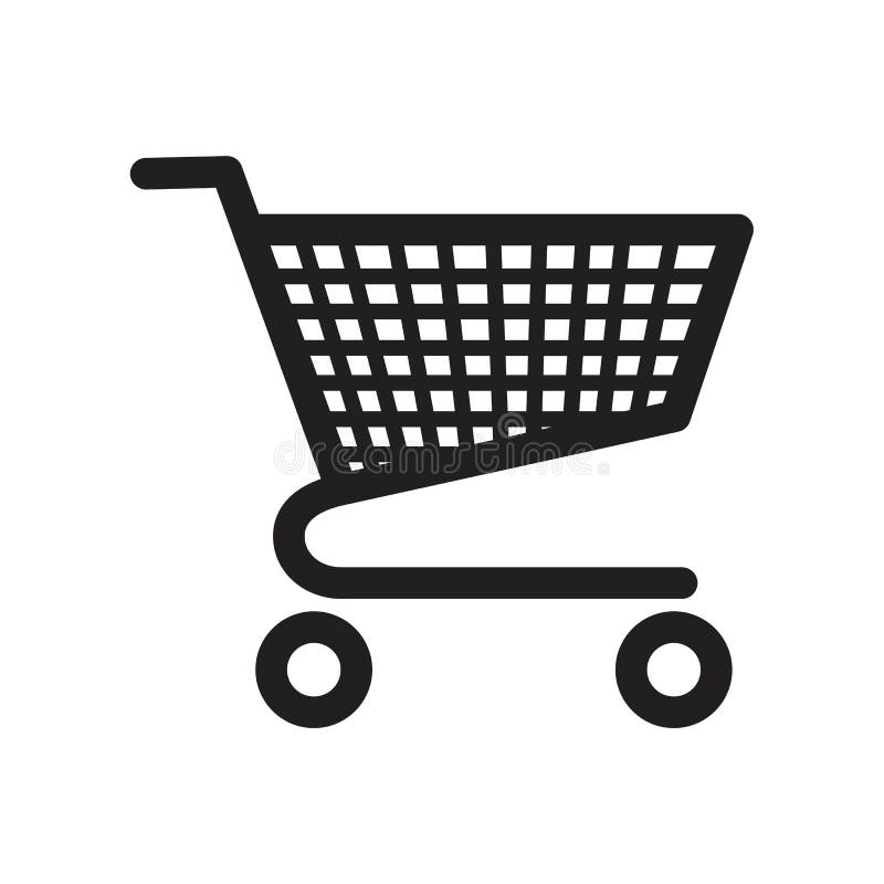 Trolley Thin Line, Add To Shopping Cart Icon Vector Illustration for ... Trolley Thin Line, Add To Shopping Cart Icon Vector Illustration for ...
