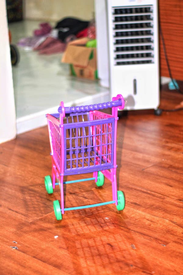 A Trolley Toy that is so Cute when Played by Children Stock Photo ...