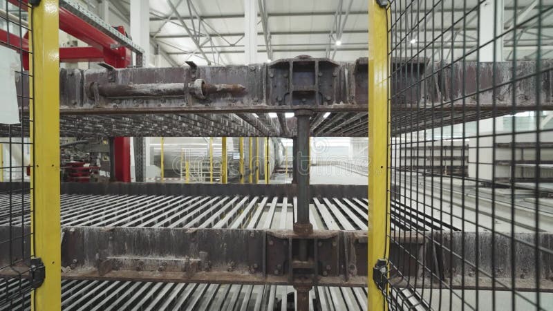 Trolley Wheel for Moving a Stack Stock Footage - Video of metal, moving ...