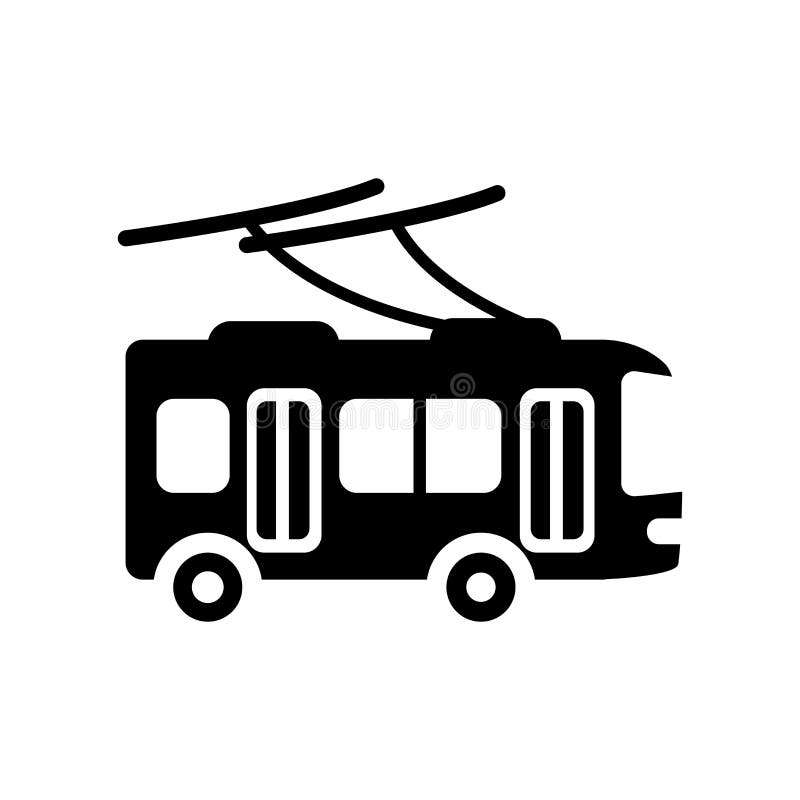 Trolleybus Icon. Trendy Trolleybus Logo Concept on White Background ... Trolleybus Icon. Trendy Trolleybus Logo Concept on White Background ...