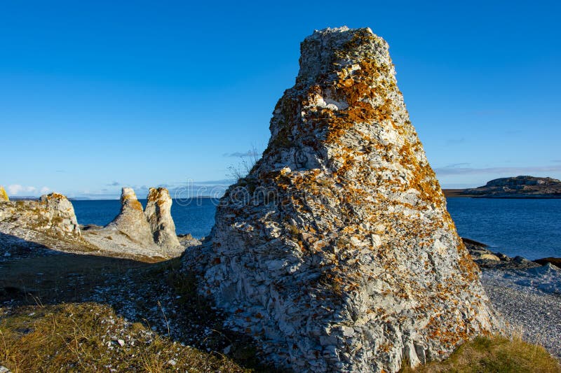 The Trolls at Trollholmsund Stock Image - Image of nature, landscape ...