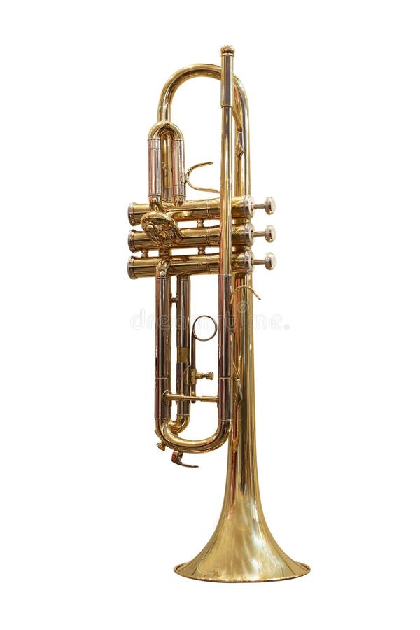 Trombeta imagem de stock. Imagem de brilhante, claron - 22155257