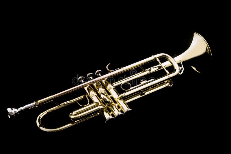Prata da trombeta foto de stock. Imagem de sinfonia, orquestra - 4011736