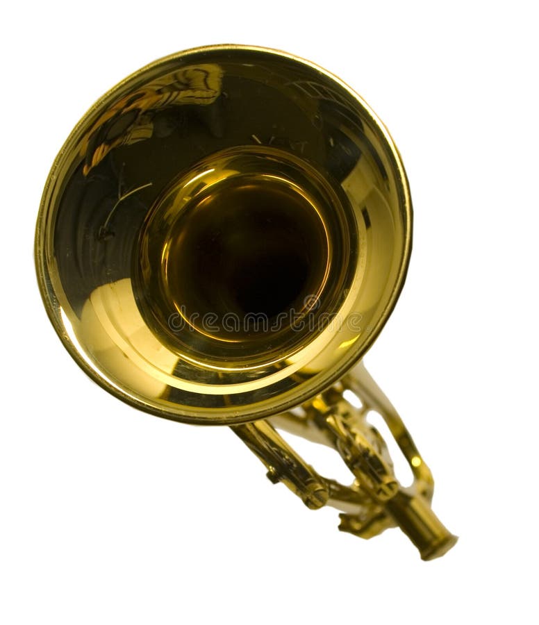 Trombeta imagem de stock. Imagem de trombeta, instrumento - 4948375