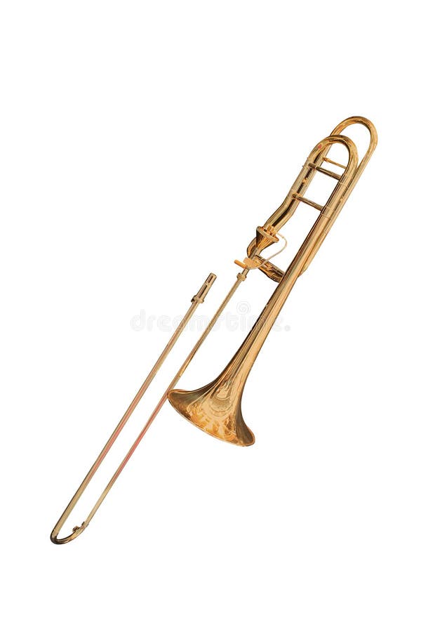 Trombone imagem de stock. Imagem de bronze, fundo, jazz - 31699471