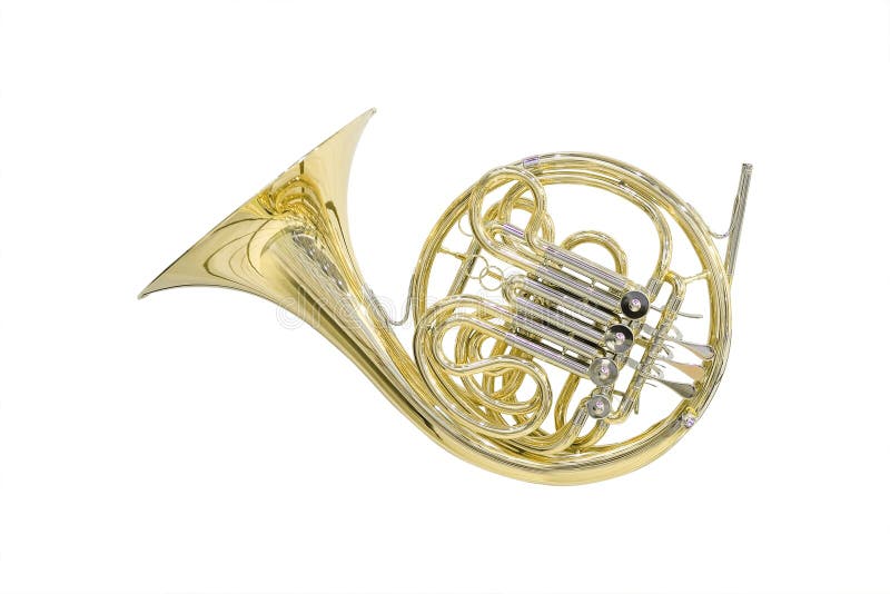 Trombone isolated stock image. Image of gold, band, equipment - 44680831