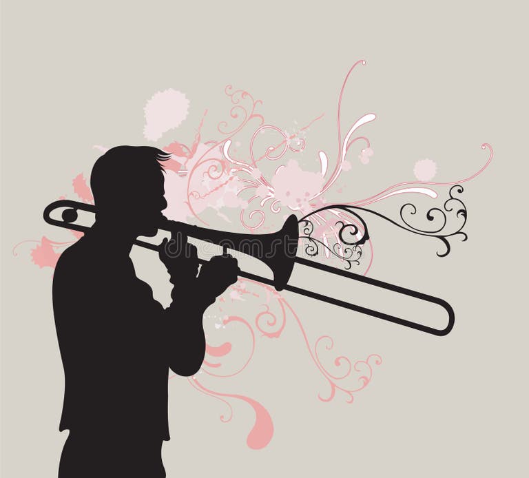 Trombone Player Stock Illustrations – 1,132 Trombone Player Stock ...