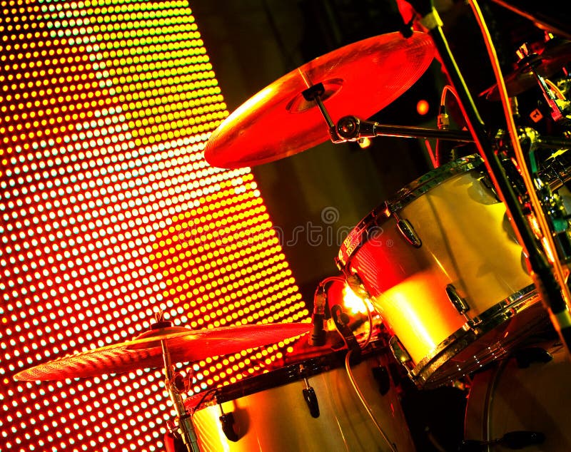 Trommel stockbild. Bild von jazz, leer, künste, konzert - 27302455