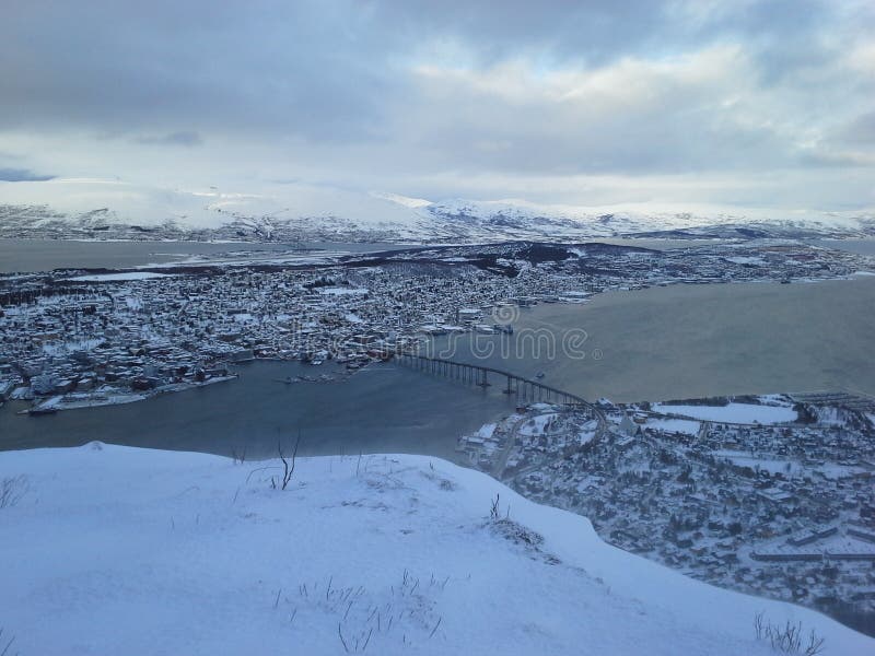 Tromso stock photo. Image of tromso, snow, norway, landscape - 60262854
