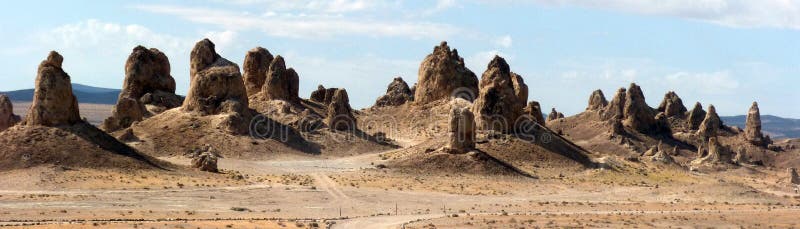 Trona Pinacles stock photo. Image of trona, desert, pinacles - 93921196