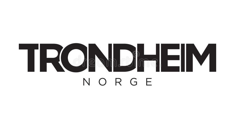 Trondheim Simple Stock Illustrations – 9 Trondheim Simple Stock ...