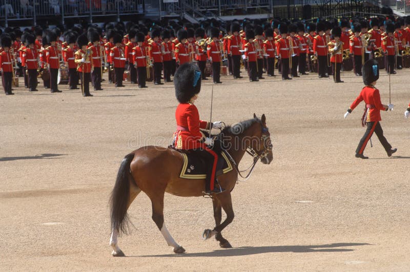 Trooping the Colour, editorial stock photo. Image of london - 23349408