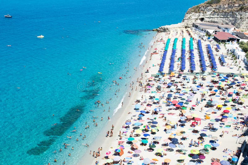 Tropea stockfoto. Bild von wasser, strand, ferien, feiertag - 5289266