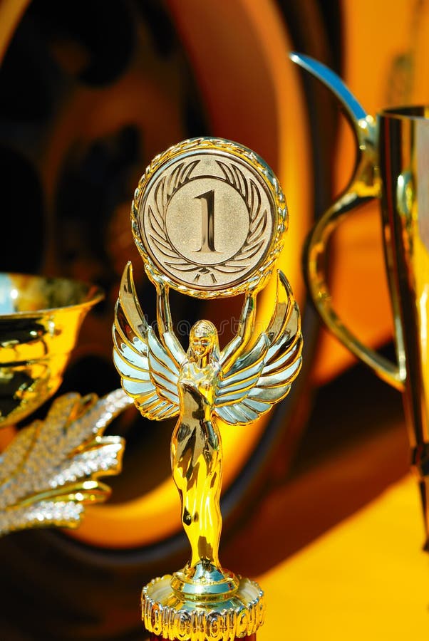 Trophies stock photo. Image of second, steering, prize - 1478304