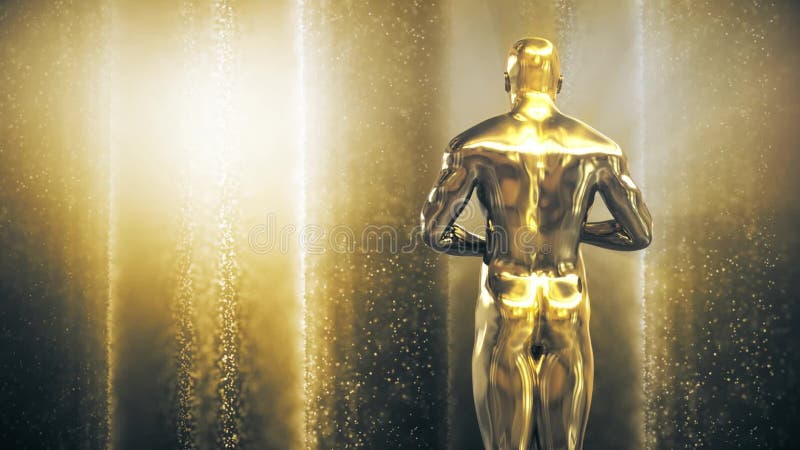 Trophy Award Ceremony Intro with Space for Title Text Nomination Stock ...