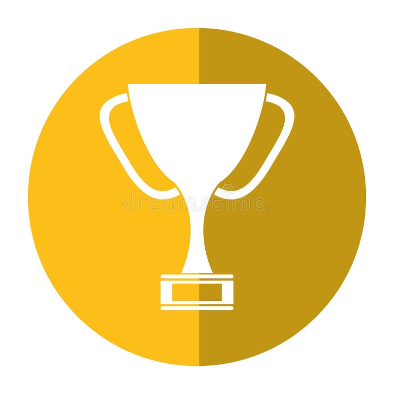 Trophy Award Sport Win Sport Shadow Stock Vector - Illustration of ...