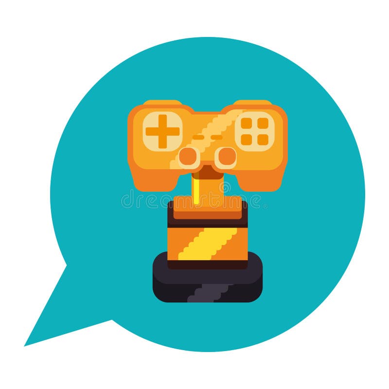 Trophy Control Pixel Video Game Play Icon. Vector Graphic Stock Vector ...
