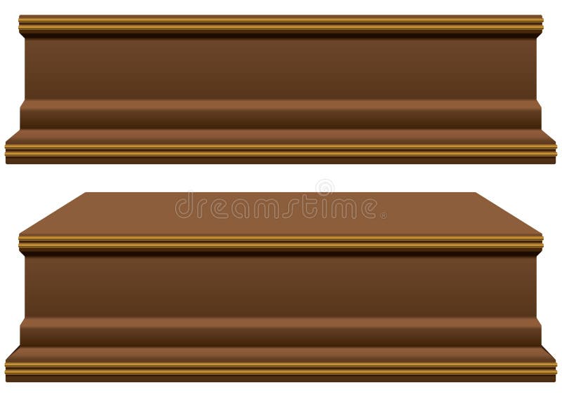 Trophy base rectangular stock vector. Illustration of empty - 178206081