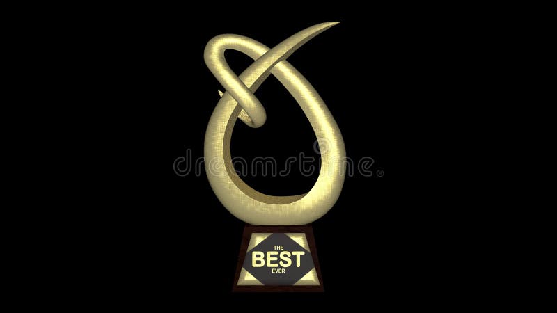 Trophy stock illustration. Illustration of winner, trophy - 33992064