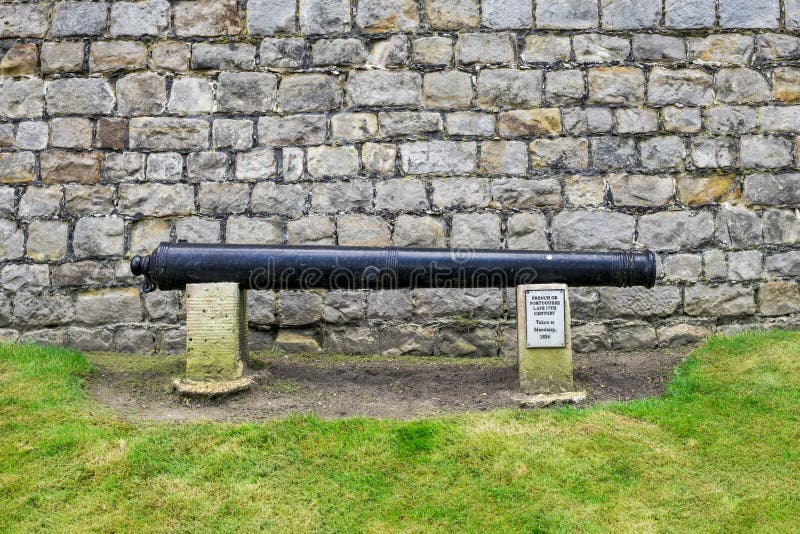 A Trophy Cannon Displayed at Windsor Castle Stock Image - Image of ...
