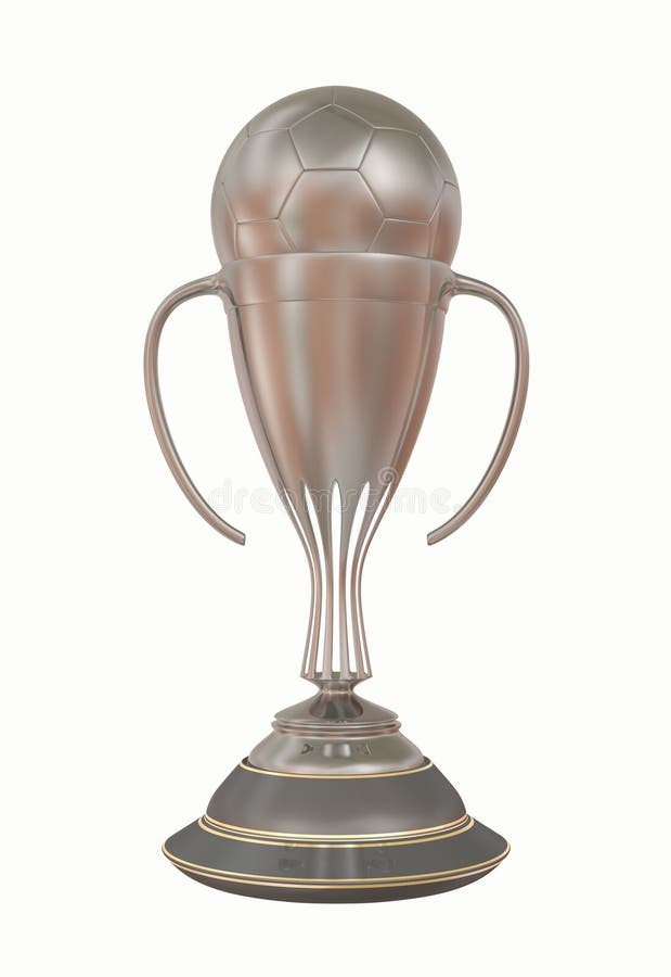 Trophy cup 3D rendering stock illustration. Illustration of gold - 87867292