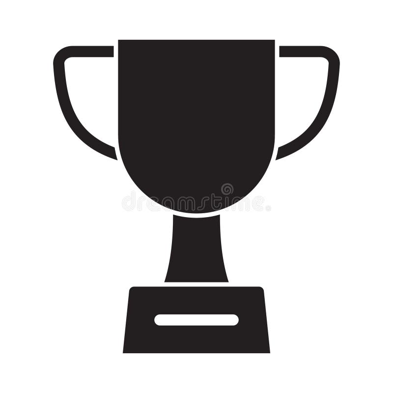 Trophy Cup Icon, Victory Cup Icon. Trophy Icon. Stock Vector ...