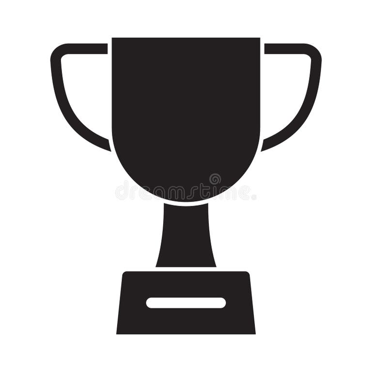 Trophy Cup Icon, Victory Cup Icon. Trophy Icon. Stock Vector ...