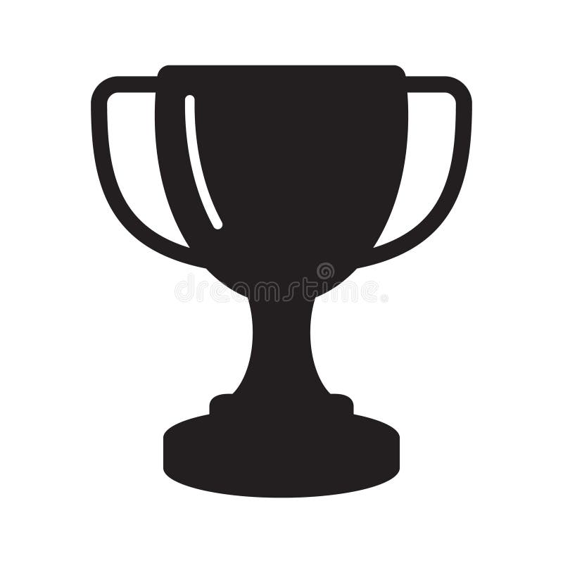 Trophy Cup Icon, Winner Cup, Victory Cup Icon. Stock Illustration ...