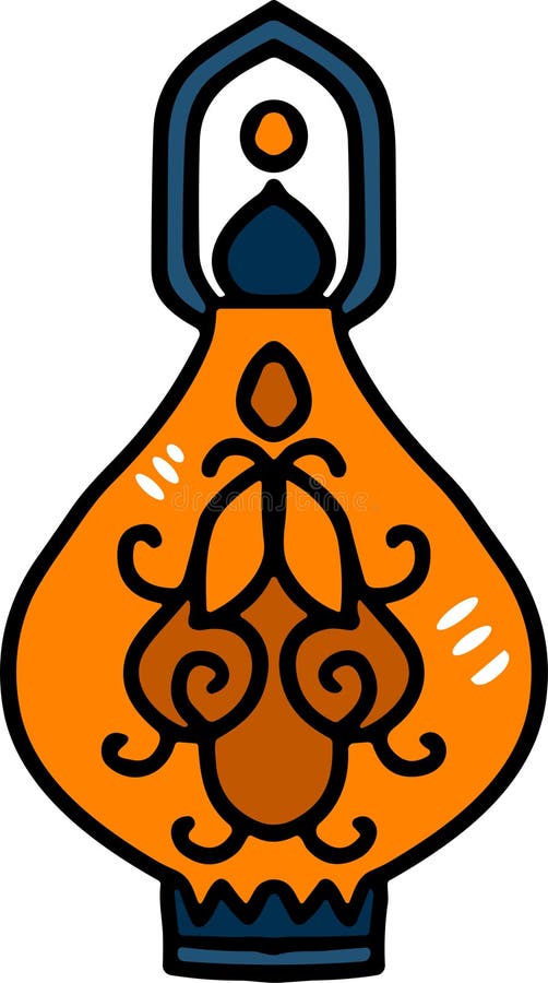 A Trophy Cup with a Leaf Design on it Stock Vector - Illustration of ...