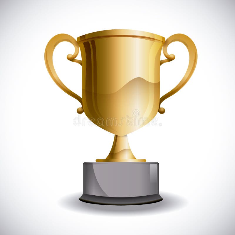Trophy design stock vector. Illustration of champion - 46978123