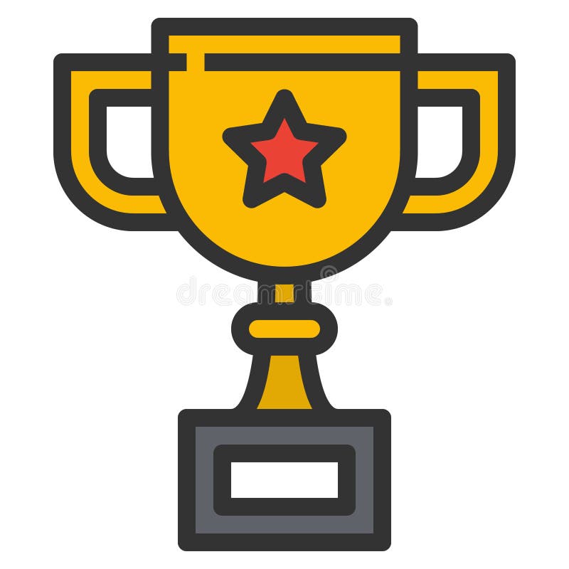 Trophy Education Logo Icon Design Stock Vector - Illustration of ...