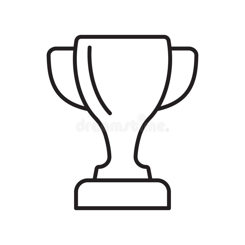 Trophy Icon. Trophy Cup, Winner Cup, Victory Cup Icon. Reward Symbol ...