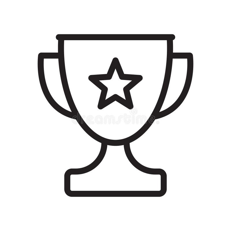Trophy Icon. Trophy Cup, Winner Cup, Victory Cup Icon Stock Vector ...