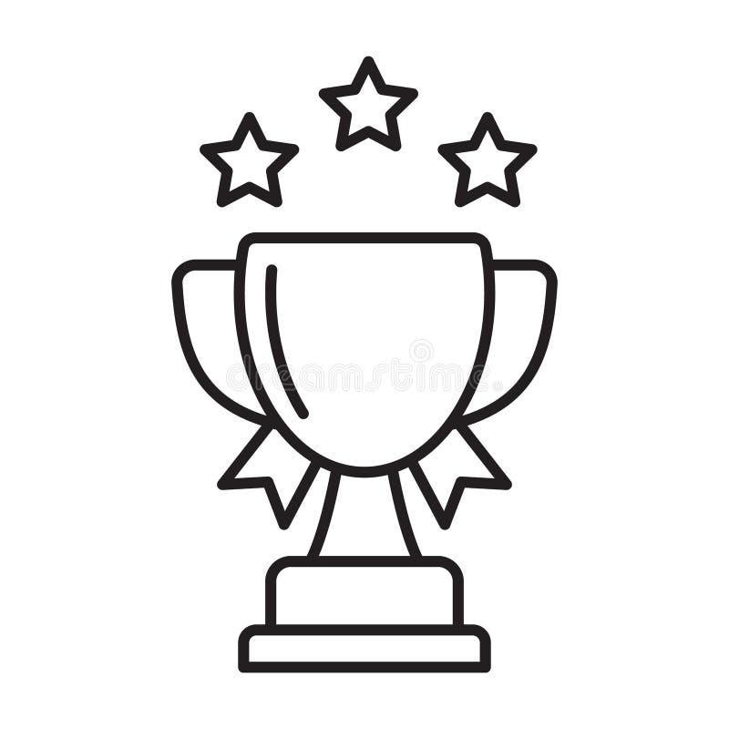 Trophy Icon. Trophy Cup, Winner Cup, Victory Cup Icon Stock Vector ...
