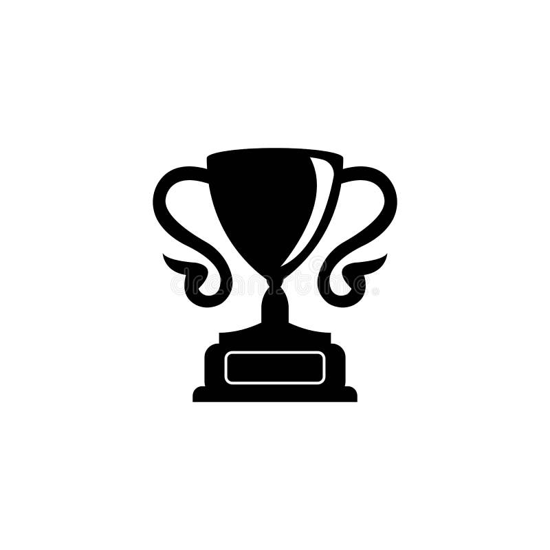 Trophy icon logo vector stock vector. Illustration of icon - 259067841