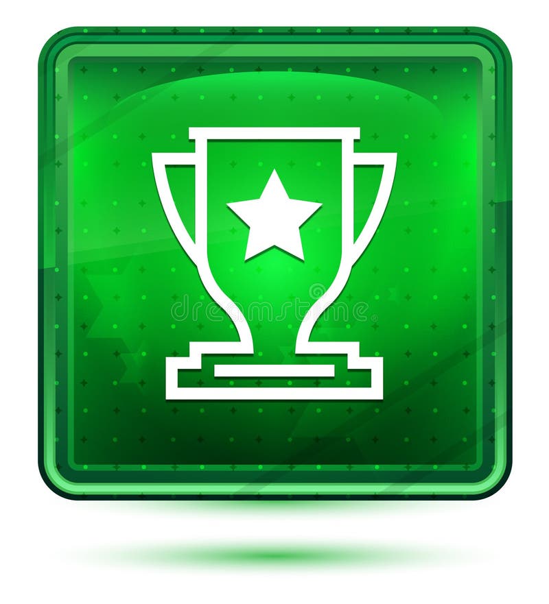 Trophy Icon Abstract 3d Colorful Hexagon Isometric Design Illustration ...